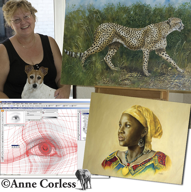 Anne Corless will be demonstrating at the Patchings Art Festival ...