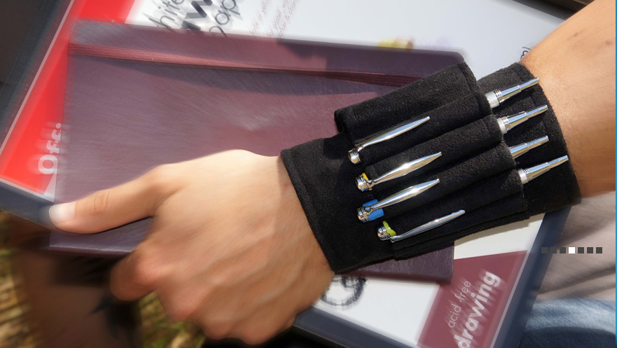 New Armadillo Wrist Pencil Case - Jackson's Art Blog