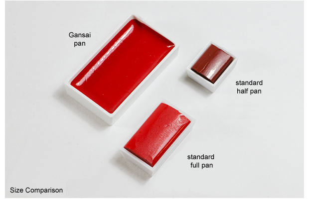 Kuretake Gansai Tambi Large Japanese Watercolour Pans - Jackson's Art Blog