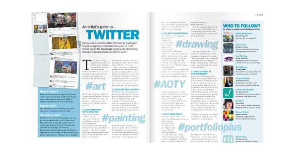 Artists on Twitter - Jackson's Art Blog