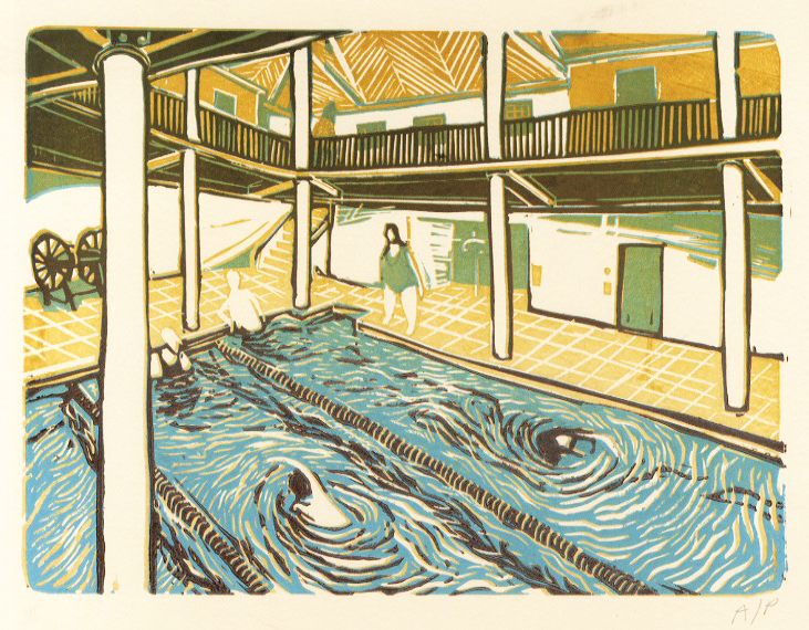 Linocut Printing with James Albon ARE - Jackson's Art BlogJackson's Art ...