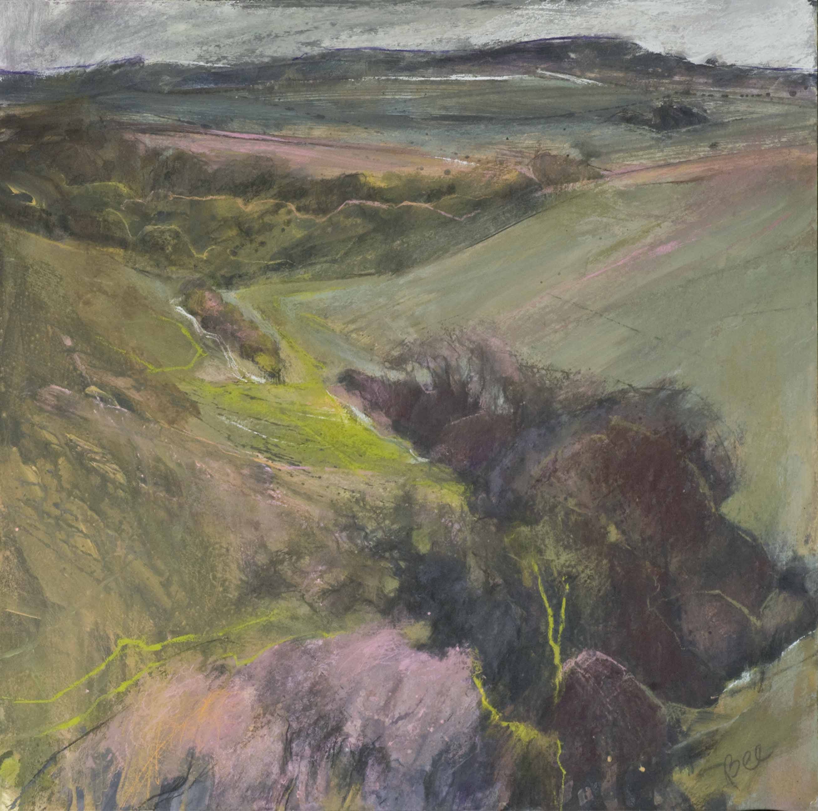 Pastels Came Out of the Blue, Says Sarah Bee PS - Jackson's Art Blog