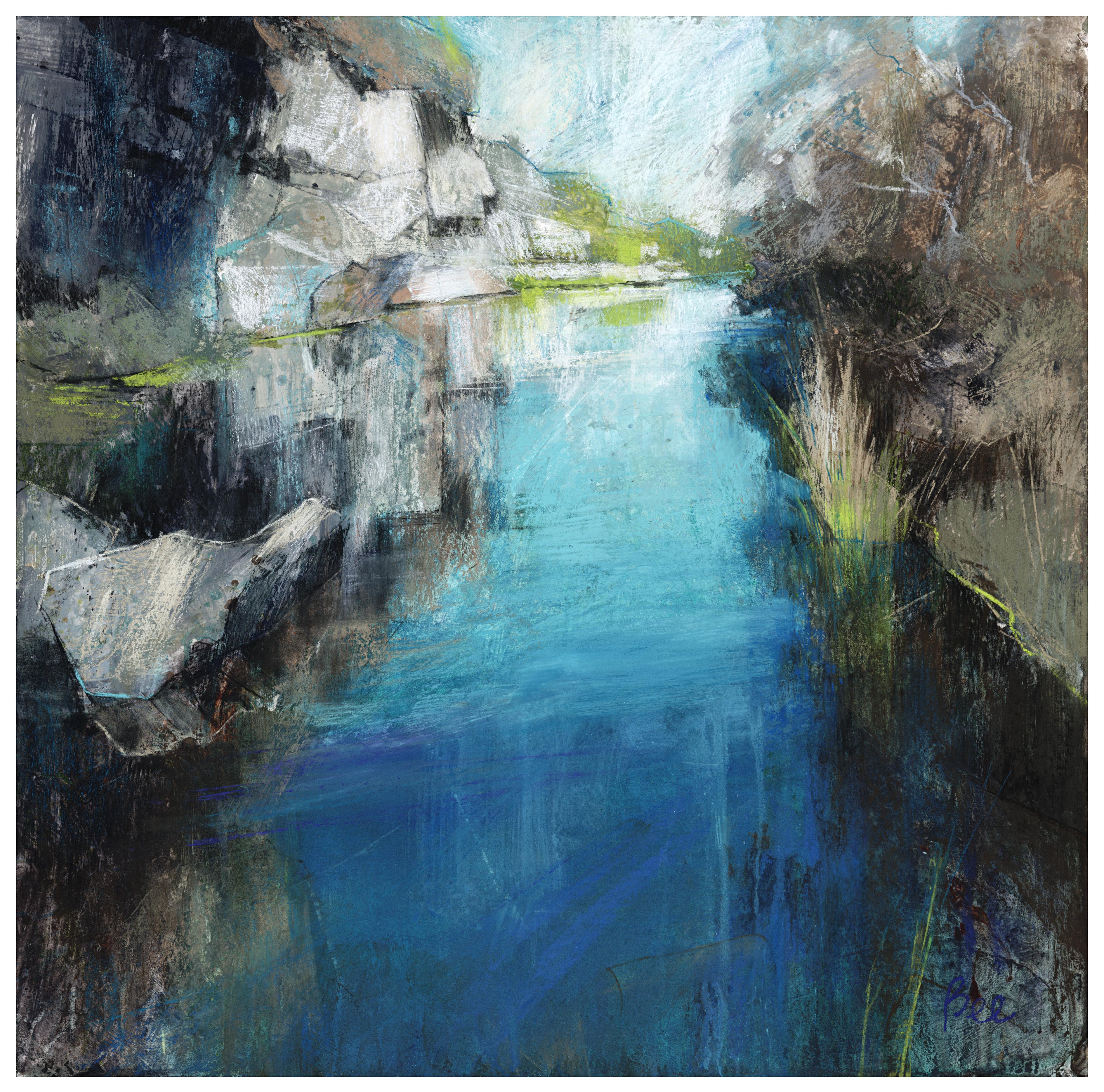 Pastels Came Out of the Blue, Says Sarah Bee PS - Jackson's Art Blog