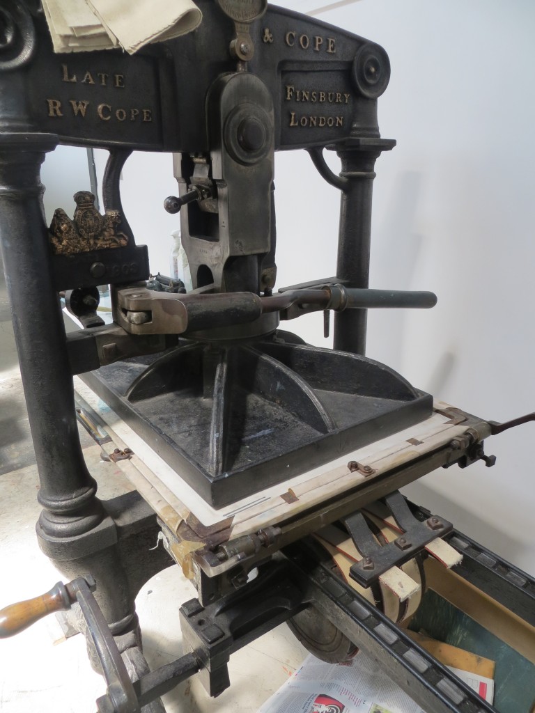 Linocut Printing with Georgian Medium and Caligo Inks - Jackson's Art Blog