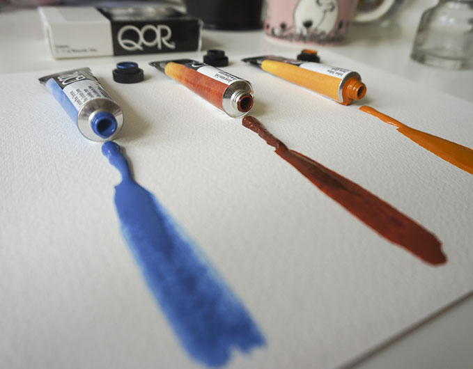 QoR Watercolours Review - Jackson's Art Blog