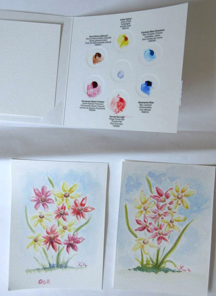 Testing the new Golden QoR Watercolours - Jackson's Art Blog