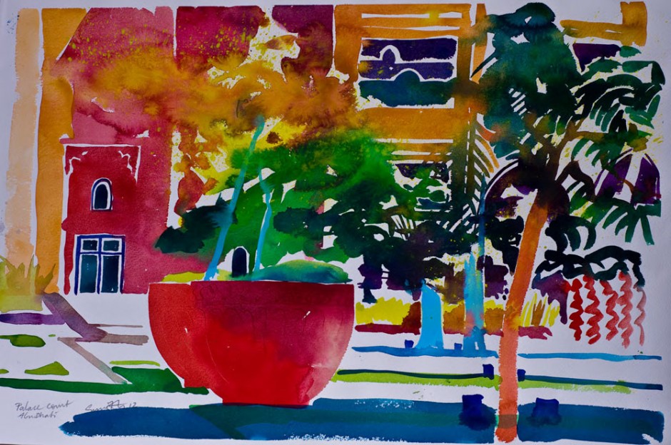 Simon Fletcher Watercolour artist Interview - Jackson's Art Blog