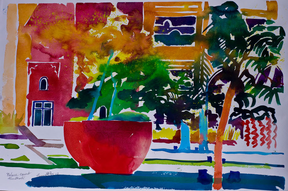 Simon Fletcher Watercolour artist Interview - Jackson's Art Blog