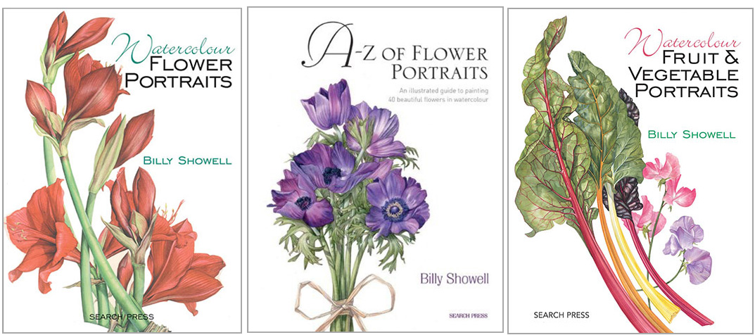 New Billy Showell Brushes, Paints and Books - Jackson's Art Blog