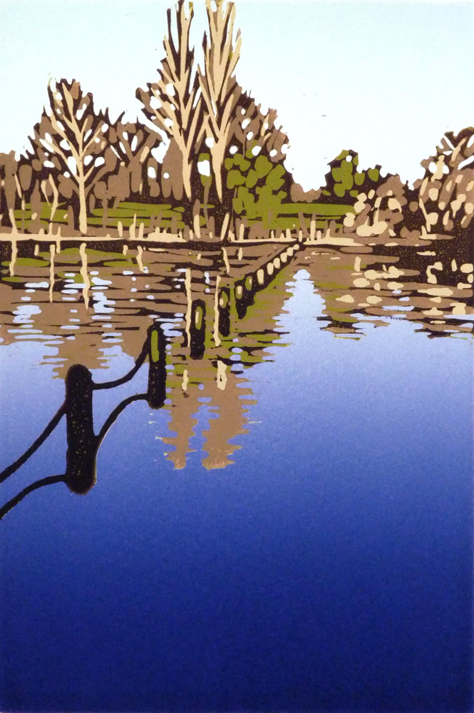 Alexandra Buckle and her Reduction Linocut Prints -Jackson's Art Blog