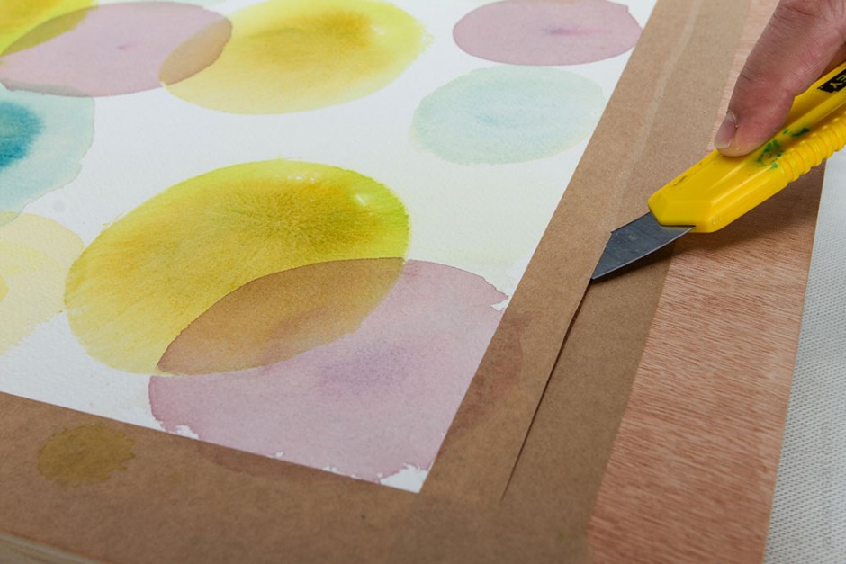 Stretching Watercolour Paper for a Better Painting Experience - Jackson ...