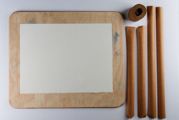 Stretching Watercolour Paper for a Better Painting Experience - Jackson ...