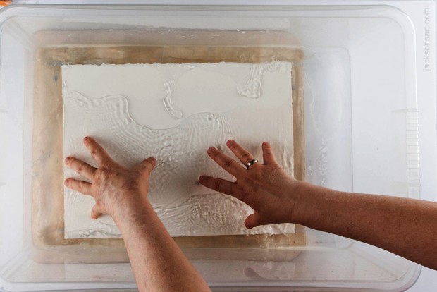 Stretching Watercolour Paper for a Better Painting Experience - Jackson ...