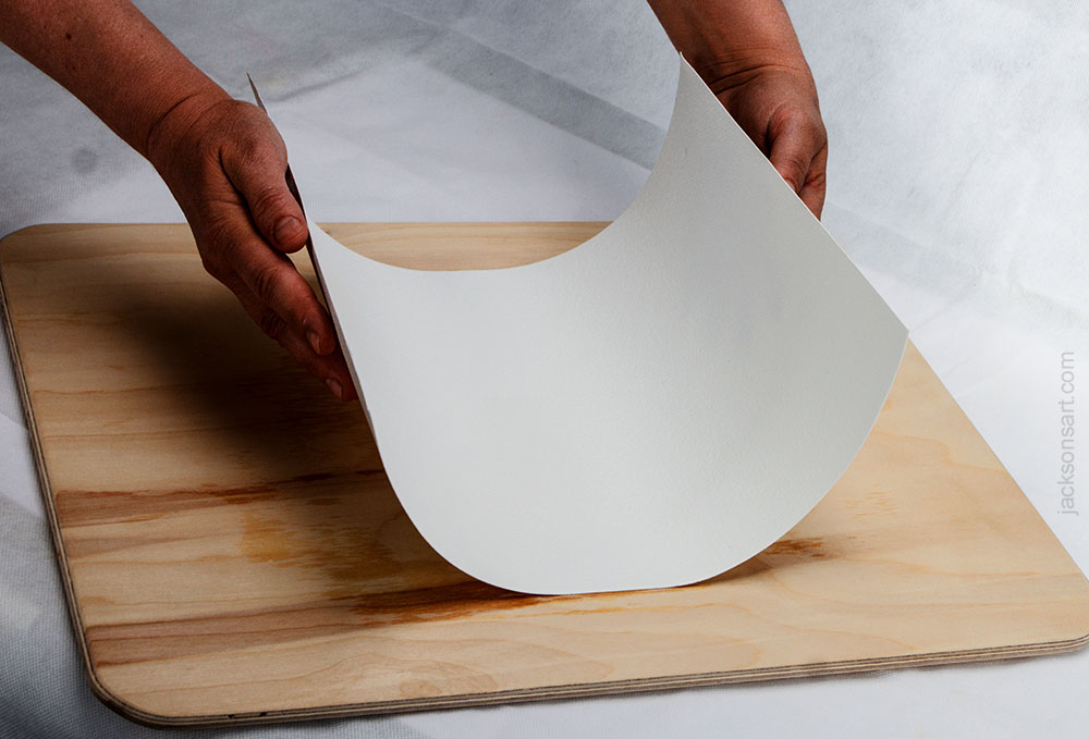 Stretching Watercolour Paper for a Better Painting Experience -Jackson ...