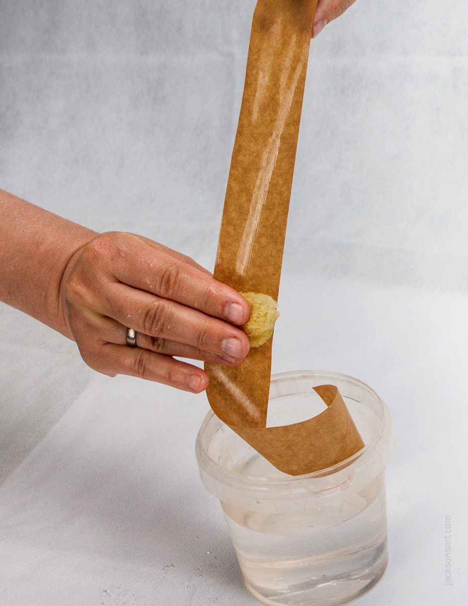 Stretching Watercolour Paper for a Better Painting Experience - Jackson ...