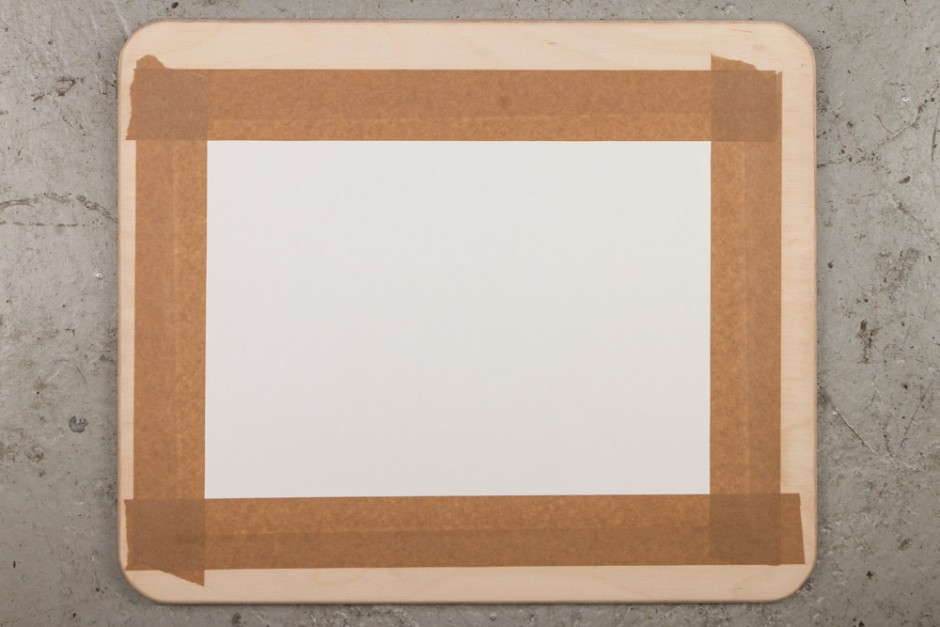 Stretching Watercolour Paper for a Better Painting Experience - Jackson ...