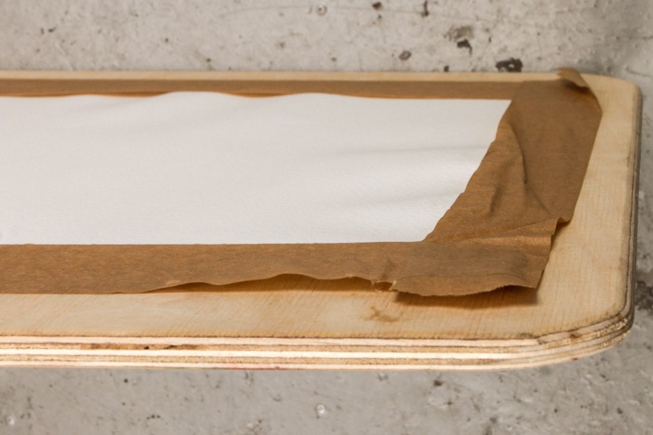 Stretching Watercolour Paper for a Better Painting Experience - Jackson ...