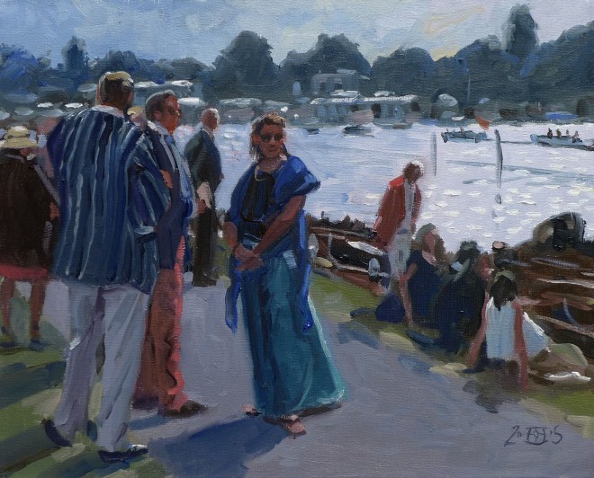 Rob Adams, winner of the United Society of Artists Visitor's Choice ...