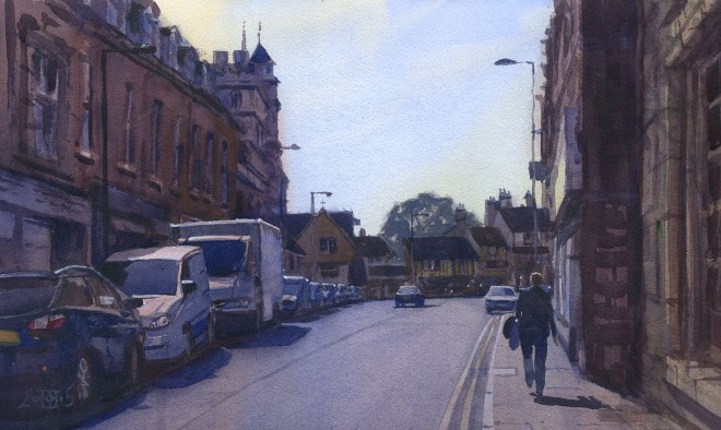 Rob Adams, winner of the United Society of Artists Visitor's Choice ...