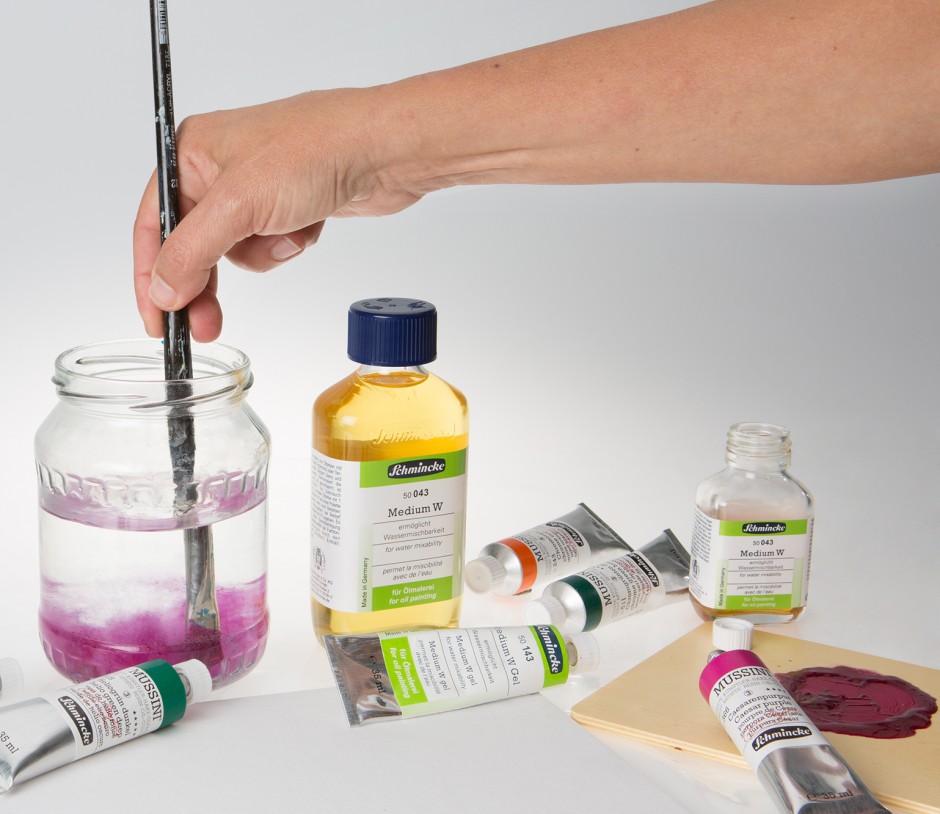 Make Your Favourite Oil Colour into a Water-Mixable Oil Colour ...
