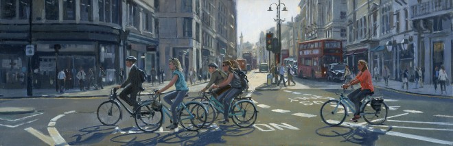 Rob Adams, winner of the United Society of Artists Visitor's Choice ...