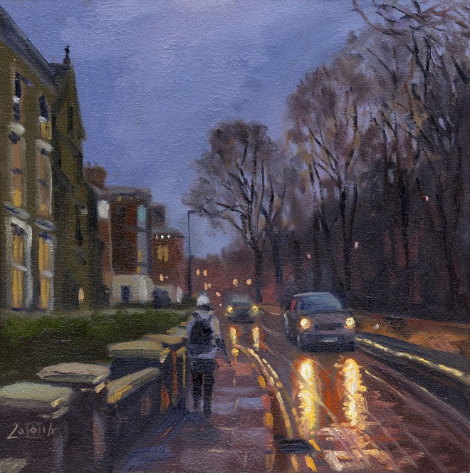 Rob Adams, winner of the United Society of Artists Visitor's Choice ...