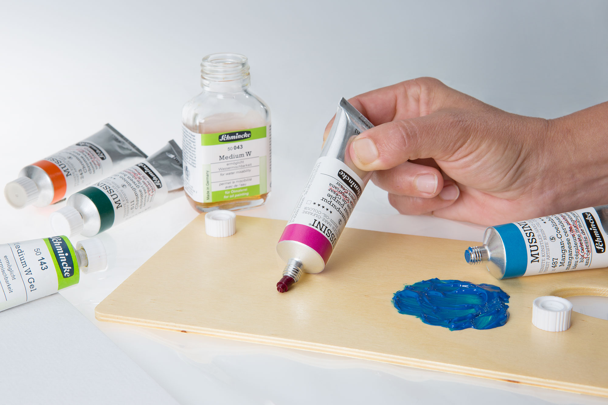 Make Your Favourite Oil Colour into a Water-Mixable Oil Colour ...