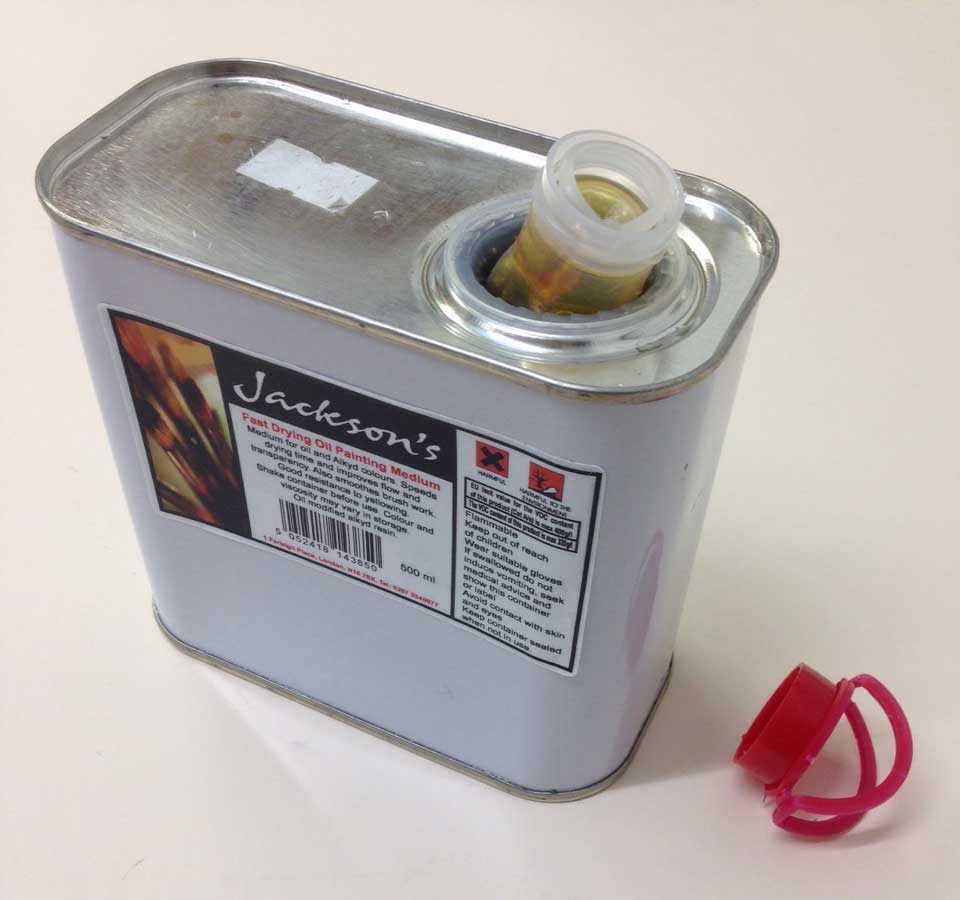 How to Open Professional Oil Painting Medium Containers - Jackson's Art ...