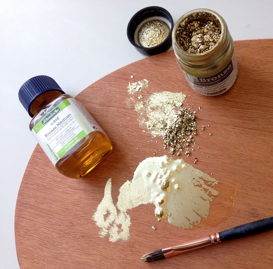 Metallic Oil Paints with Oil Bronzes - Jackson's Art Blog