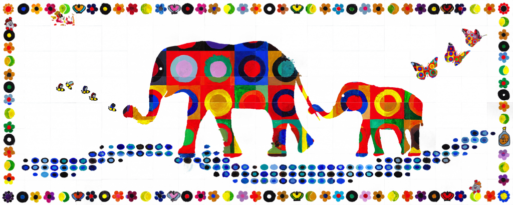Elephant Walk Painting - Jackson's Art Blog