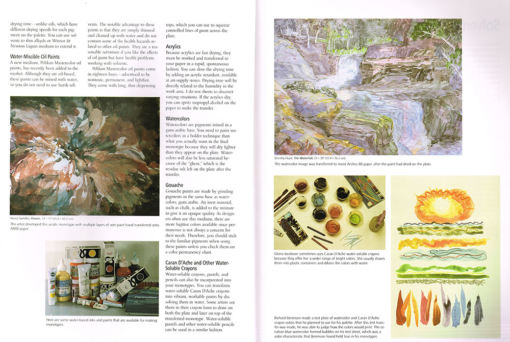 Monotype: Mediums and Methods for Painterly Printmaking - Jackson's Art ...