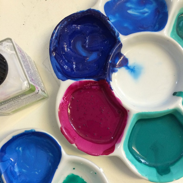 Adding Opacity to Acrylic Colours - Jackson's Art Blog