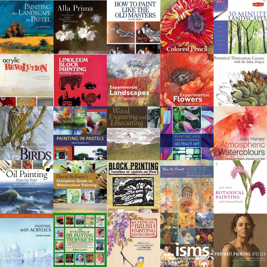 A Wide Selection of Books for Artists - Jackson's Art Blog