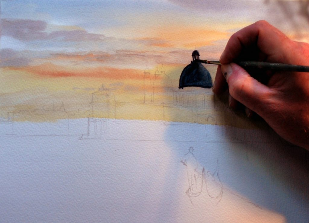 Using Watercolour Sticks and Markers with Watercolours - Jackson's Art Blog