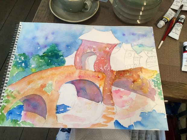 Amanda Hamilton Experiments With ShinHan Pass Watercolour & Gouache ...