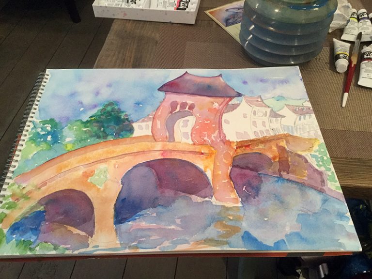 Amanda Hamilton Experiments With ShinHan Pass Watercolour & Gouache ...