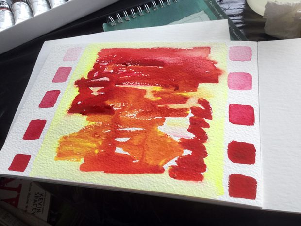 Amanda Hamilton Experiments With ShinHan Pass Watercolour & Gouache ...