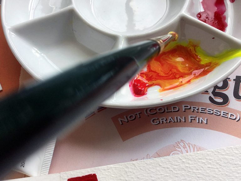 Amanda Hamilton Experiments With ShinHan Pass Watercolour & Gouache ...