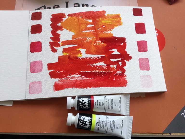 Amanda Hamilton Experiments With ShinHan Pass Watercolour & Gouache ...