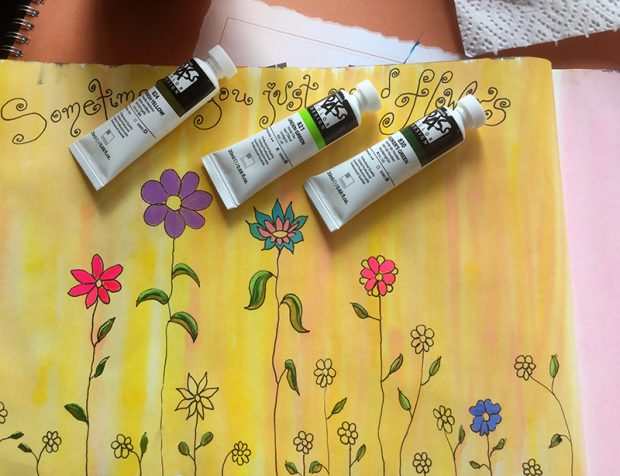 Amanda Hamilton Experiments With ShinHan Pass Watercolour & Gouache ...