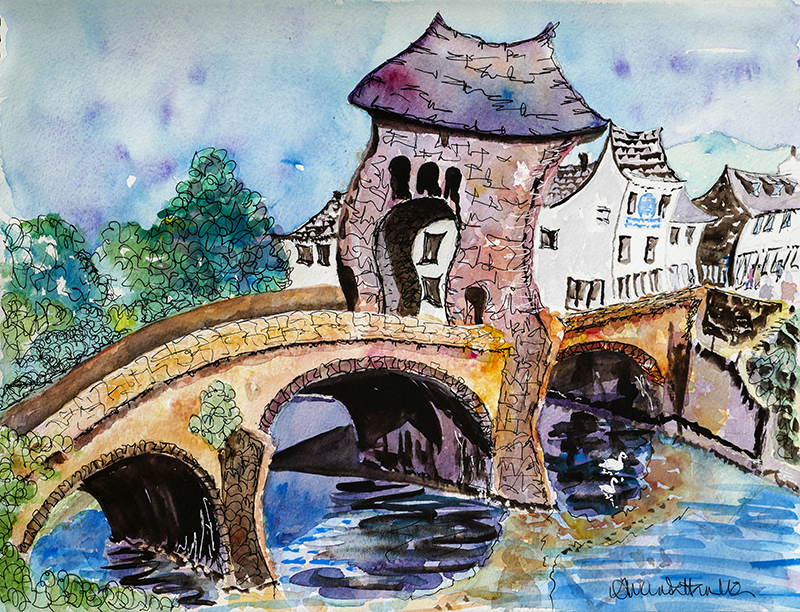 Amanda Hamilton Experiments With ShinHan Pass Watercolour & Gouache ...