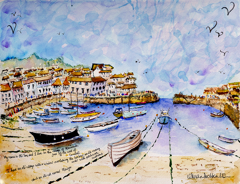 Amanda Hamilton Experiments With ShinHan Pass Watercolour & Gouache ...