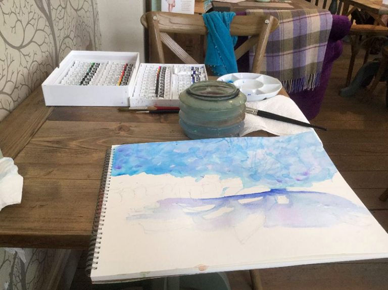 Amanda Hamilton Experiments With ShinHan Pass Watercolour & Gouache ...