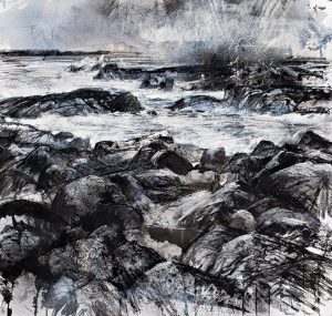 A balance of spontaneity and control: Expressive mixed media landscapes ...