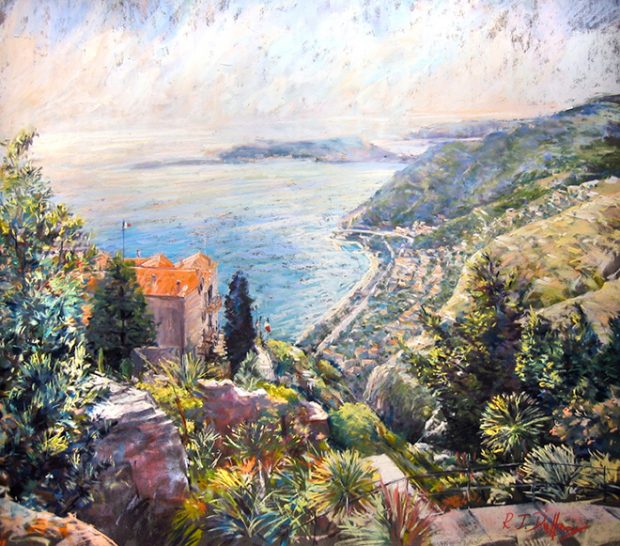 A balance of spontaneity and control: Expressive mixed media landscapes ...