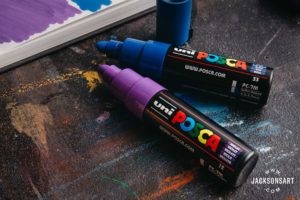 Posca Pens Are Perfect for Painting - Jackson's Art Blog