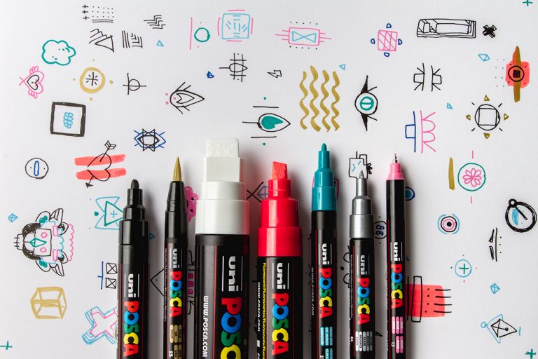 Posca Pens Are Perfect for Painting - Jackson's Art Blog