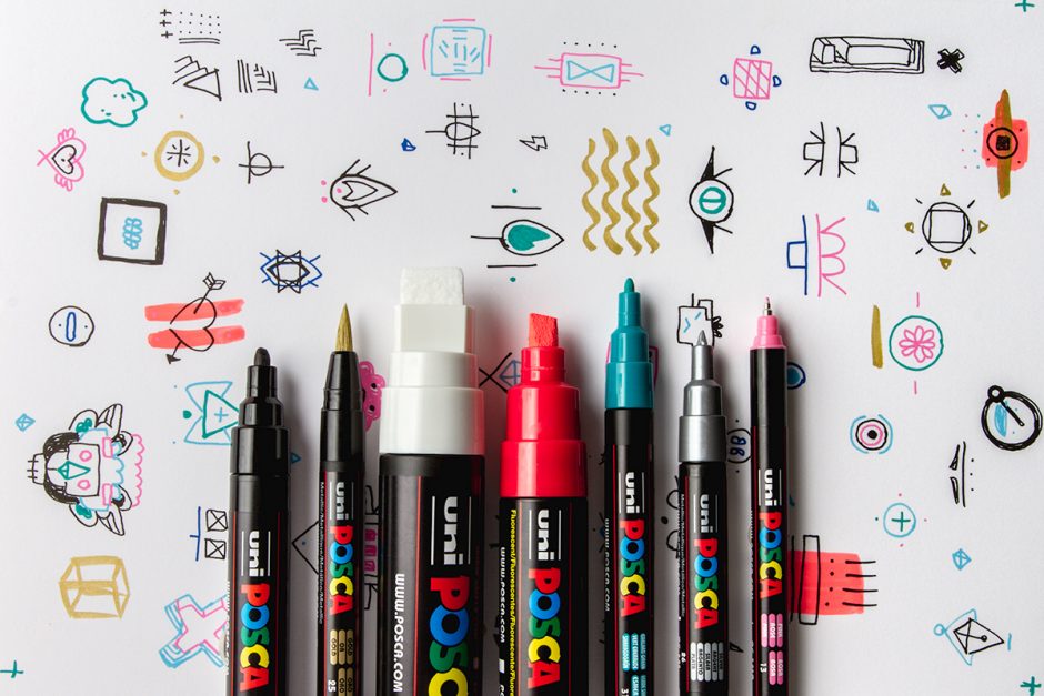 Posca Pens Are Perfect for Painting - Jackson's Art BlogJackson's Art Blog