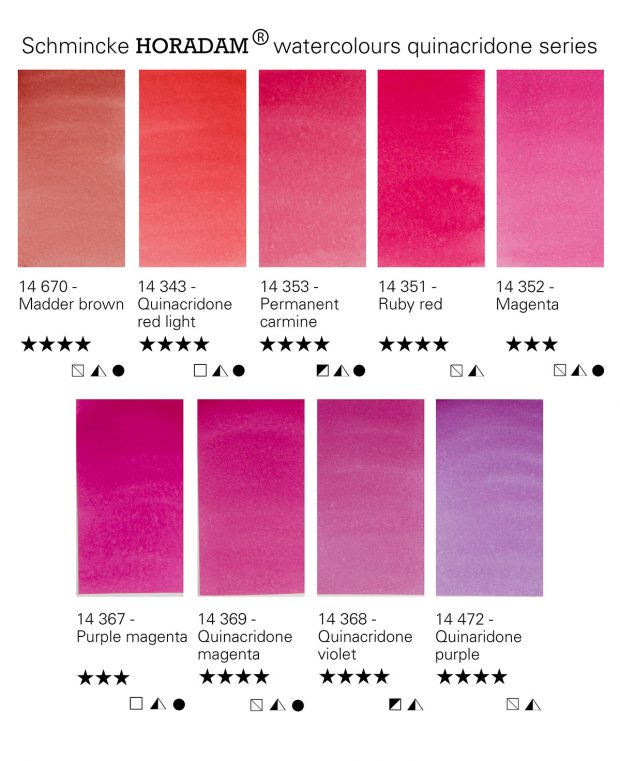 35 New Colours in Schmincke Horadam Watercolour -Jackson's Art Blog