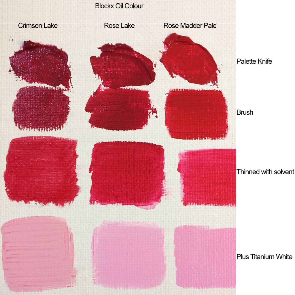 Blockx Artists Oil Colours - Jackson's Art Blog